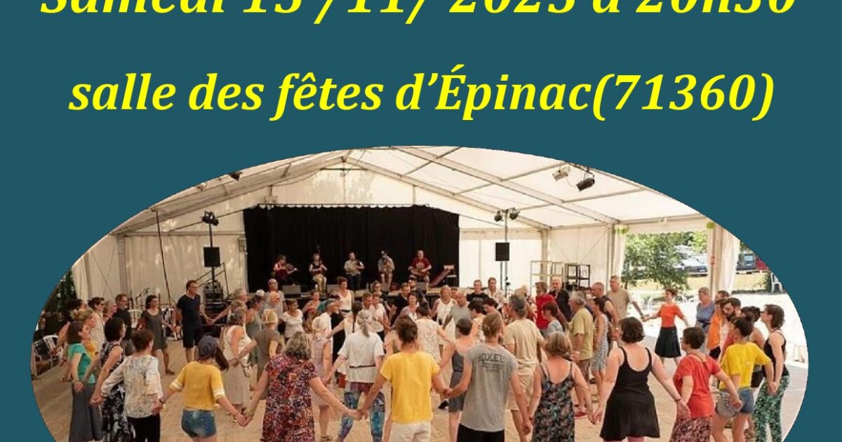 Bal trad Epinac | Agence de Tourisme de Nolay